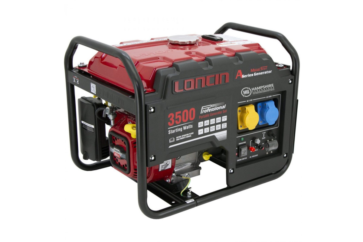 Бензиновий генератор Loncin LC3500-AS 2,8 кВт
